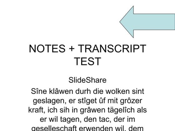 Ppt With Speaker Notes | PPT
