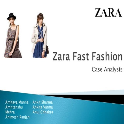 Zara - A case study | PPTX