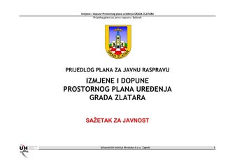 ZAPISNIK 12. sjednice Gradskog vijeća Grada Zlatara | PDF