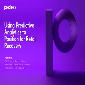 Positioning for Retail Recovery: The Role of Predictive Analytics ...