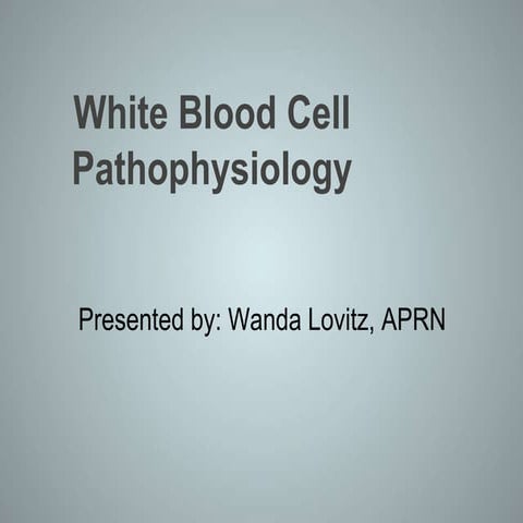 White blood cells | PPT