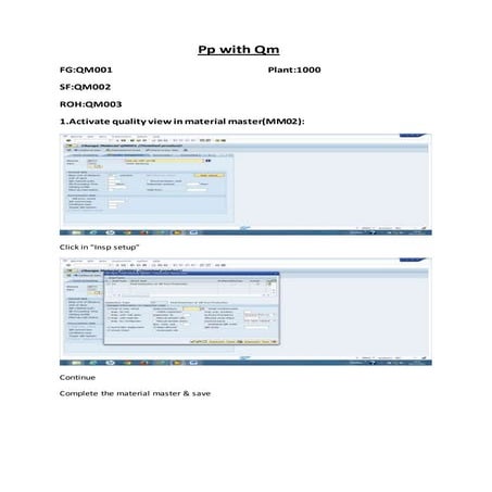 SAP PP-QM | DOCX