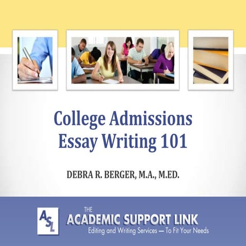 College Essays | PPT