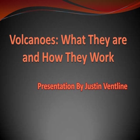 Volcanoes | PPTX | Geography | Science