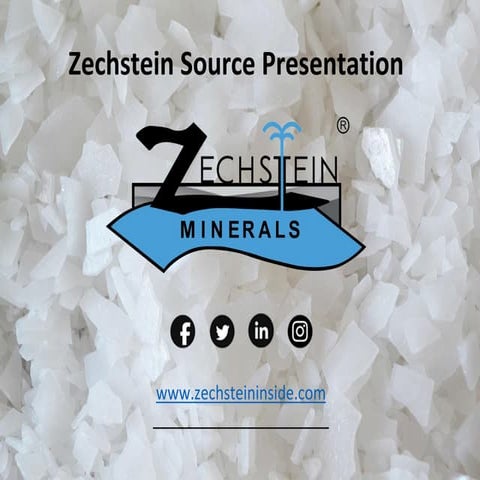 Zechstein Minerals Source Presentation 2017 | PDF
