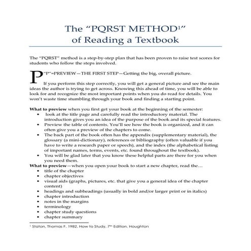 Pqrst | PDF