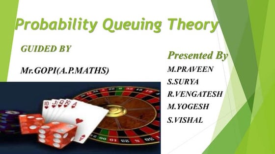 PROBABILITY AND IT'S TYPES WITH RULES | PPT