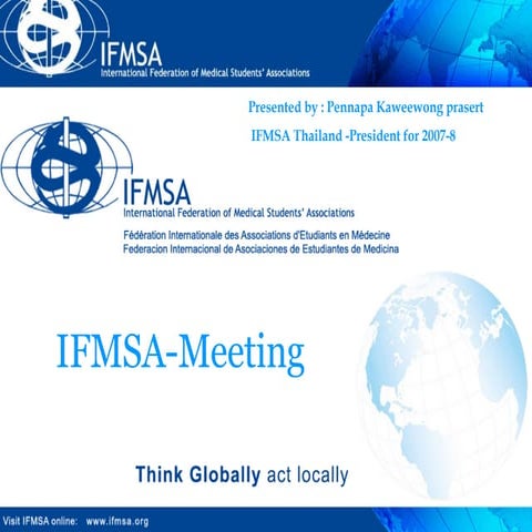 IFMSA-Meeting | PPT