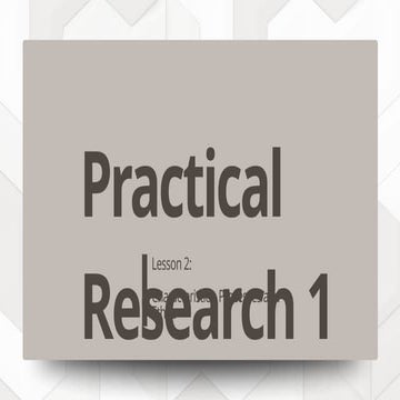 PR1-Characteristic, Processes and Ethics | PPTX