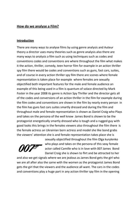 Scene analysis essay | DOCX