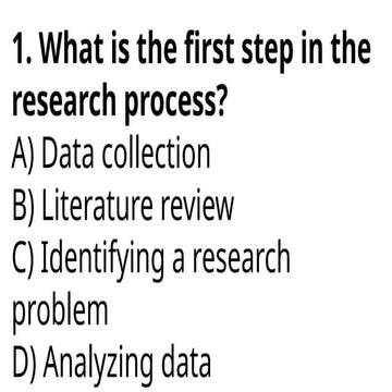 MCQ for Research and methodology mcqs with answersy | PDF