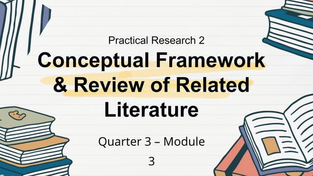 Theoretical and Conceptual framework in Research | PPTX