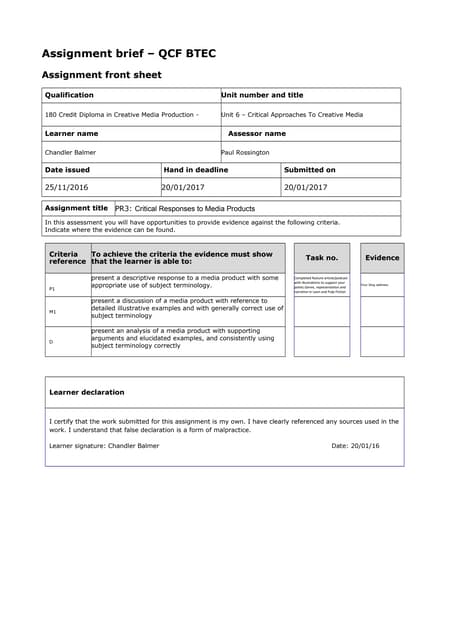 Level2 unit14brief | PDF