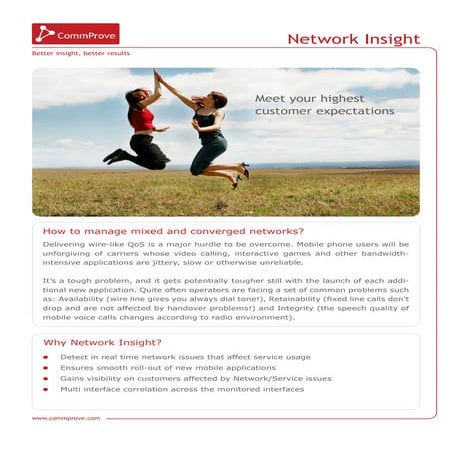 CommProve Network Solution | PDF