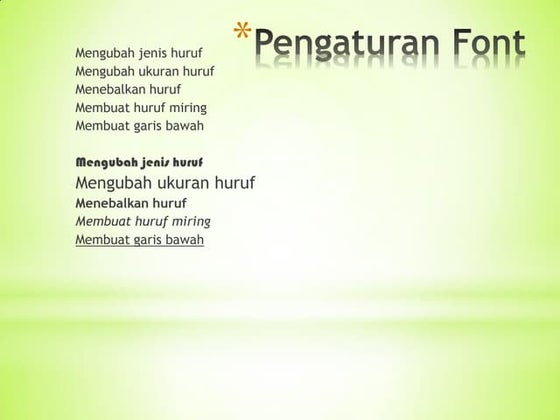 Pra latihan | PPT