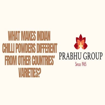 What Makes Indian Chilli Powders Different from Other Countries ...