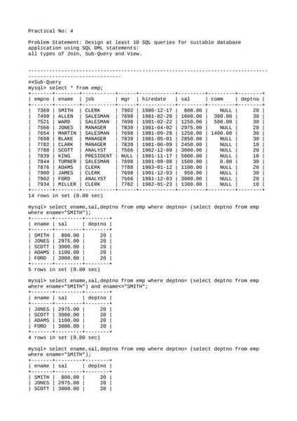Design And Develop Sql Ddl Statements Which Demonstrate The Use Of Sql Objects Such As Table