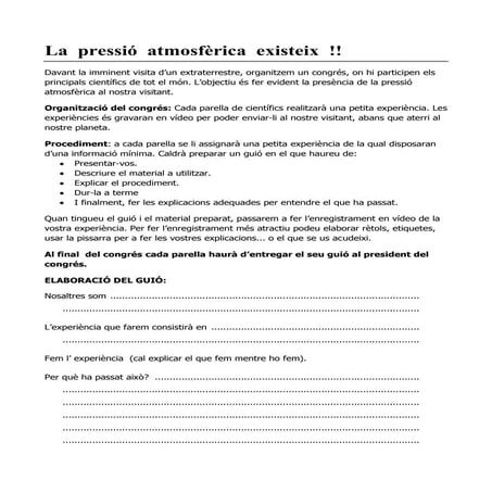 Pract 1 la pressió atmosfèrica existeix | DOCX