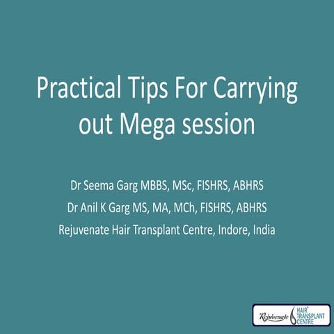 Practical Tips For Carrying out Mega session | PDF