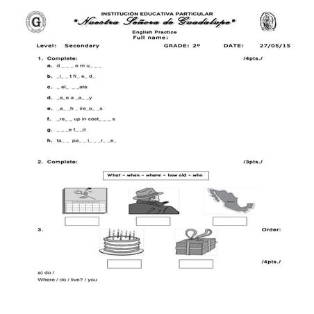 Practica 2do u3 | PDF