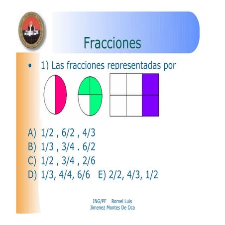 fracciones 4 operaciones | PDF