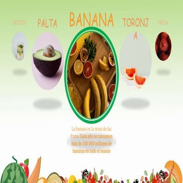 Ejemplos de frutas tropicales de la amazonia | PPTX