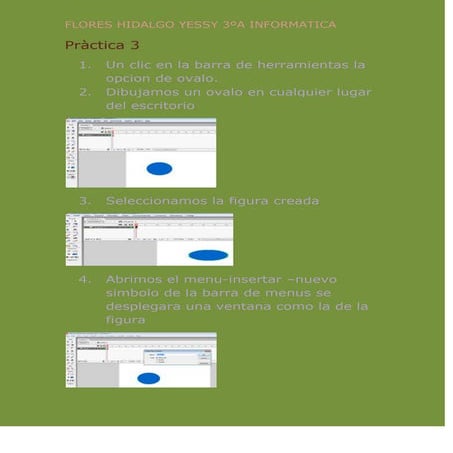Practica 3 flash | DOCX | Computing | Technology & Computing
