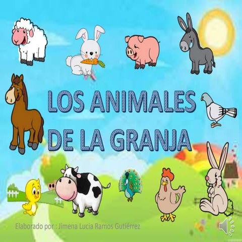 ANIMALES DE LA GRANJA | PPTX