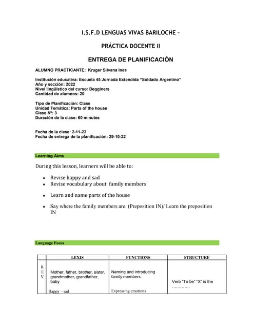 TP 04 Lesson Plan TTT. another typeof lessonpdf | PDF