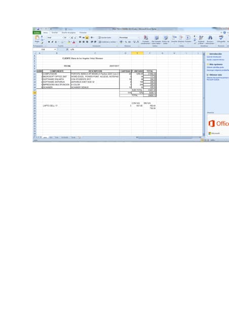 Practica 2 power point odt | PDF