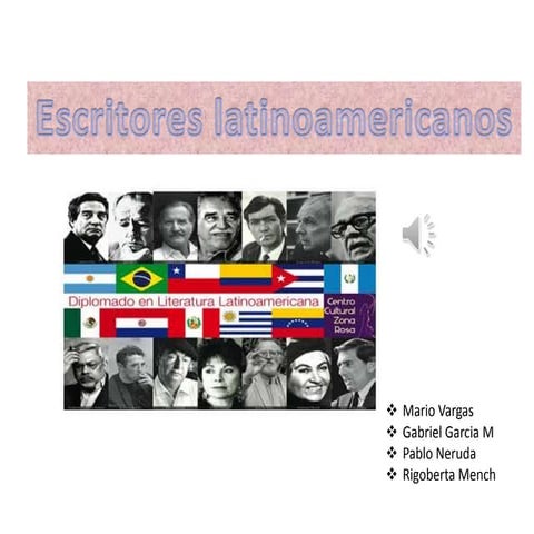 escritores latinoamericanos | PPT