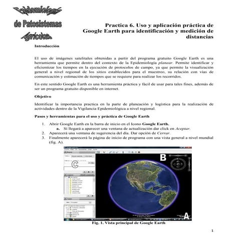 Practica google earth | DOCX