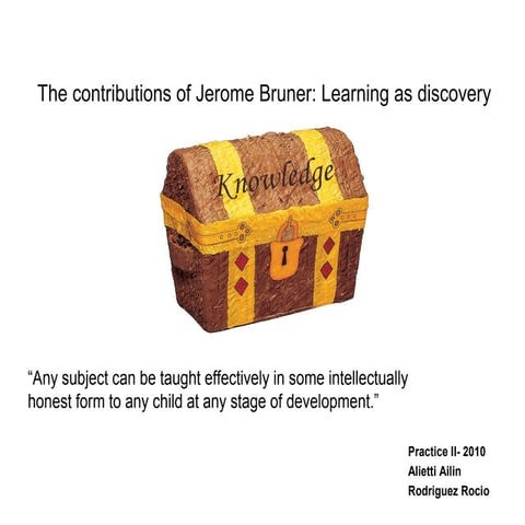 Jerome Bruner | PPT | Science