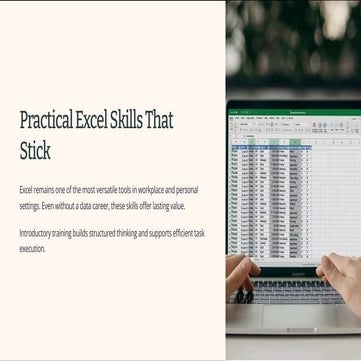Sreenithi Sudhakar - Practical Excel Skills That Stick | PDF