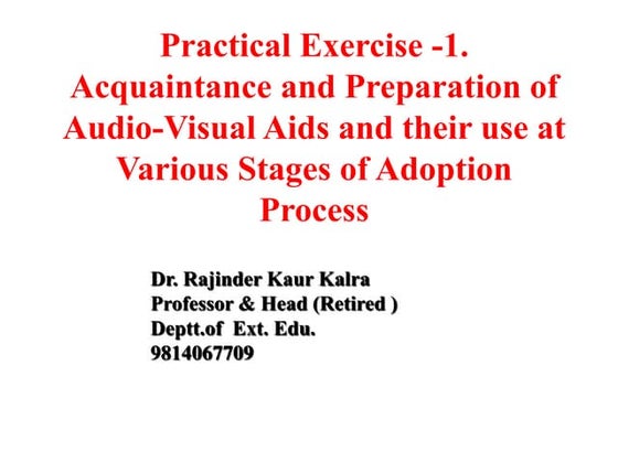 Methods and media of health education | PPT