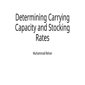 Practical #3 Carring Capacity.pptxgggbbv. | PPTX