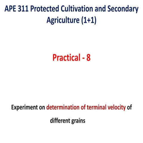 Practical 8 Determination of terminal velocity.ppt