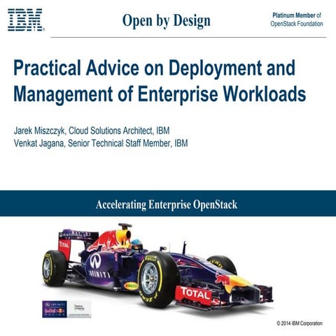 Practical advice on deployment and management of enterprise workloads ...