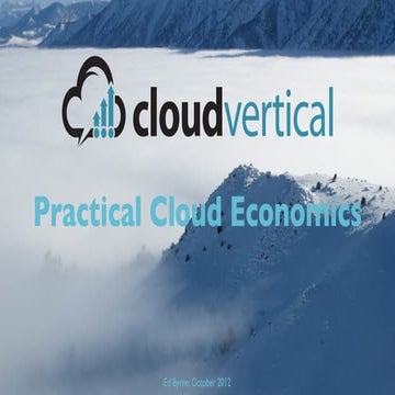 Practical Cloud Economics Ppt