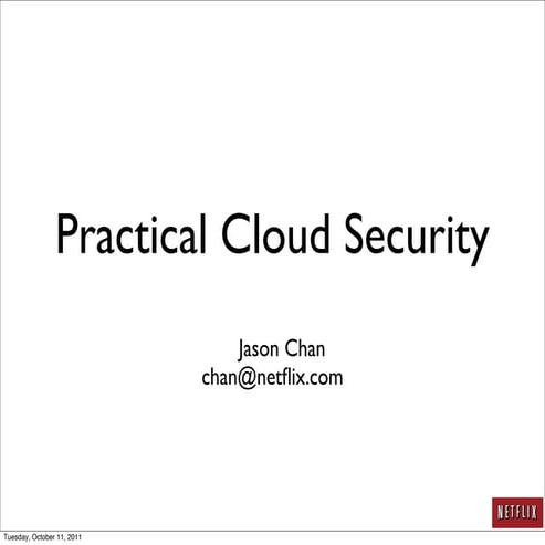 Practical Cloud Security | PDF | Cloud Computing | Internet