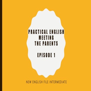 Practical english ep_1 | PPTX