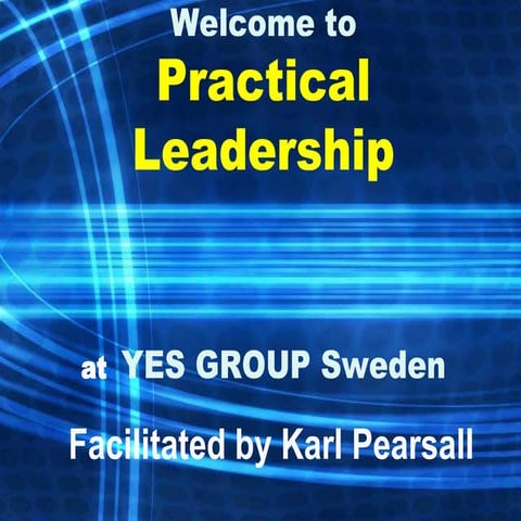 Karl Pearsall presentations