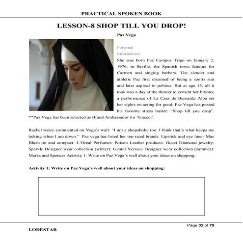 Practical lesson 08 | PDF