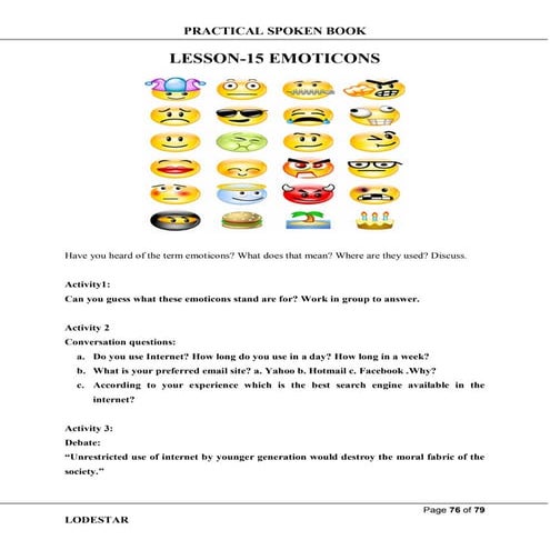 Practical lesson 10 | PDF