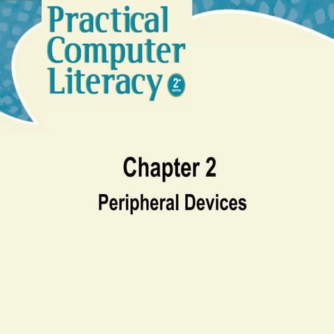 Peripheral Devies.ppt for class 9 computer | PPT