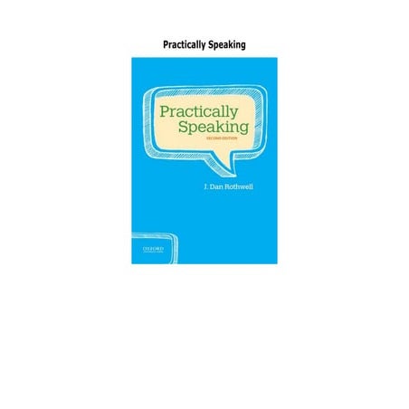 Practically Speaking | PPT