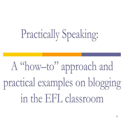 Practically Speaking Bc Milan Nov07 | PPT