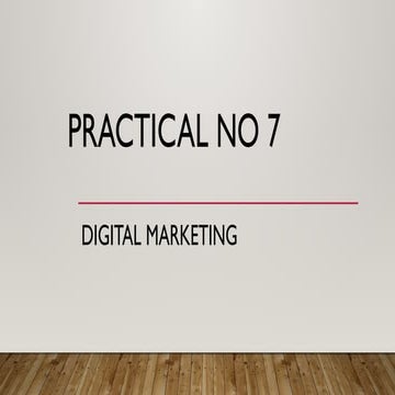 PRACTICAL NO 7 COMMERCE computer sci.pptx