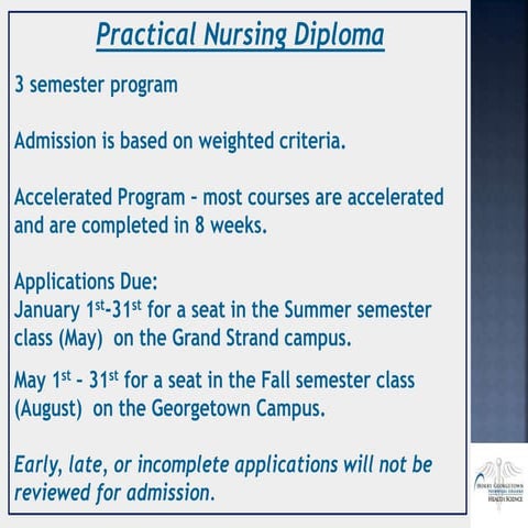 Practical Nursing STEPS Session | PPT