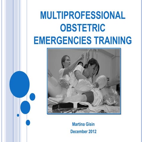 Practical obstetric simulation training | PPT